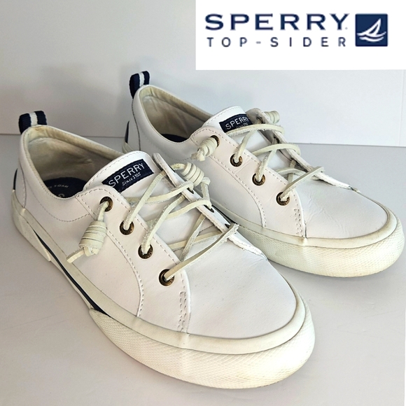 Sperry | Shoes | Euc Sperry Womens Pier Wave Ltt Sneaker Size 75 | Poshmark